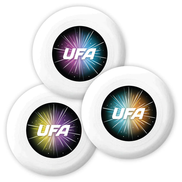 UFA Set of 3 Frisbees Starburst
